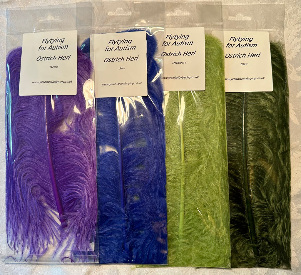Flytying for Autism - Ostrich Herl