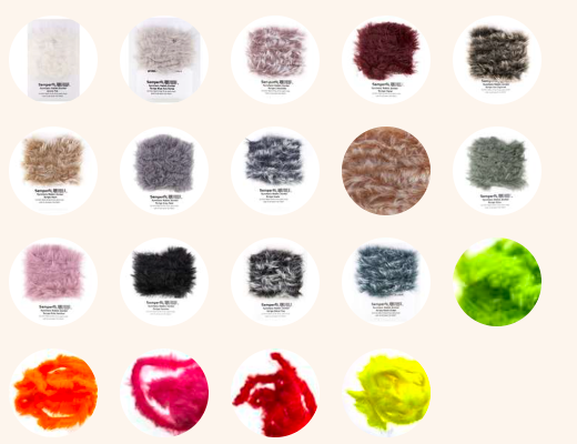 Semperfli Synthetic Rabbit Zonker Strips